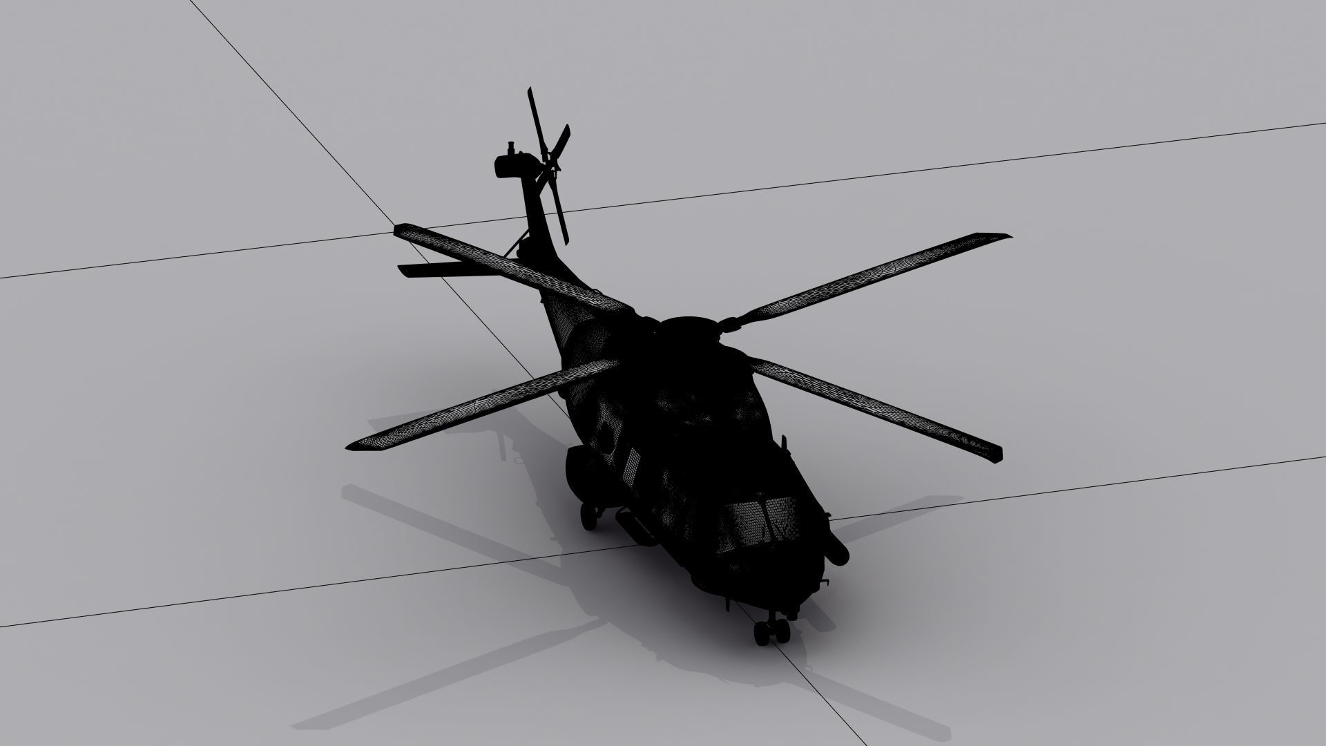NH90 Helicopter 3D Print 3D model 3D printable | CGTrader