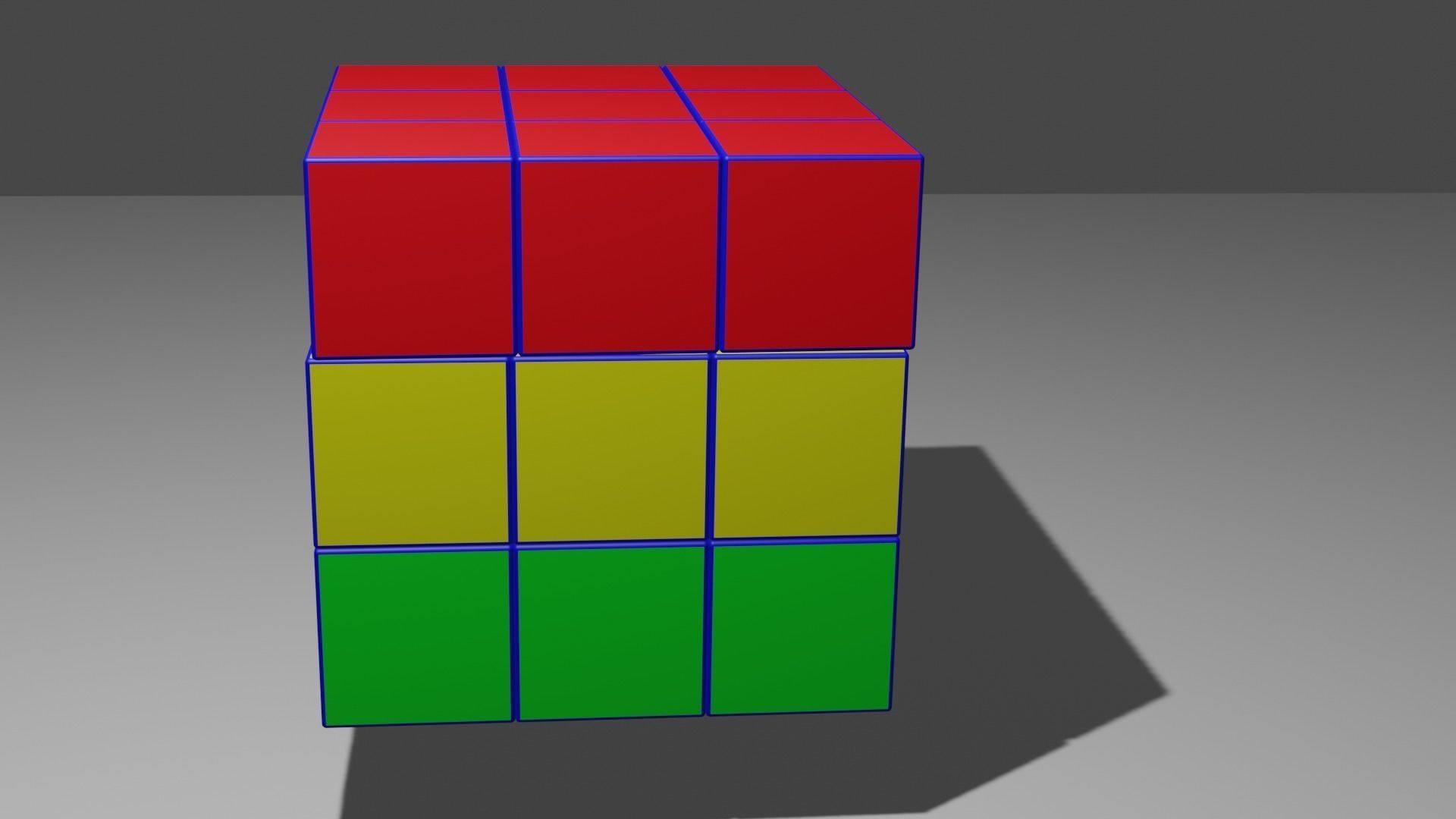 Rubiks cube 3D model | CGTrader
