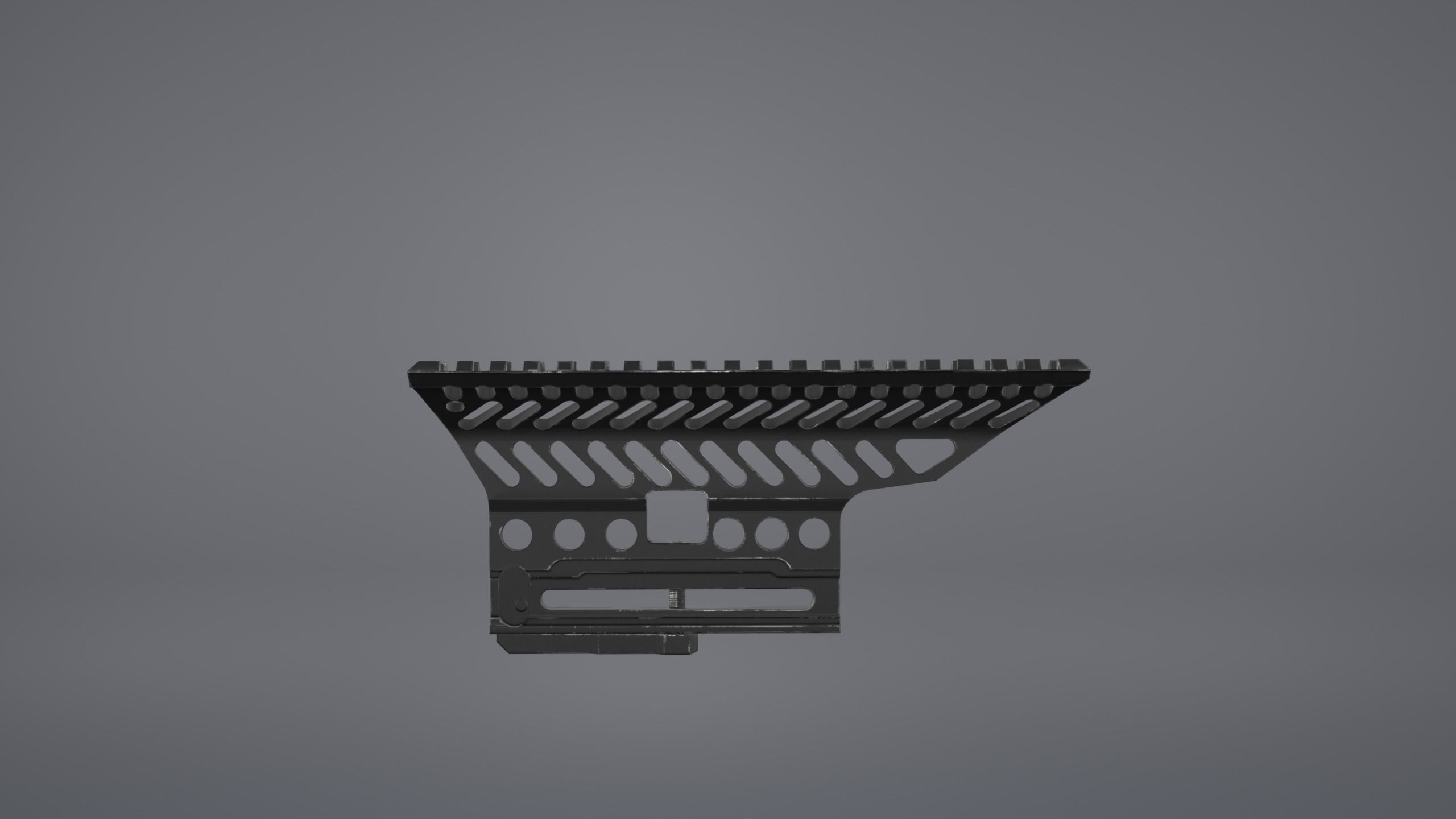 3D model AK B-13 Zenit Picatinny Rail VR / AR / low-poly | CGTrader