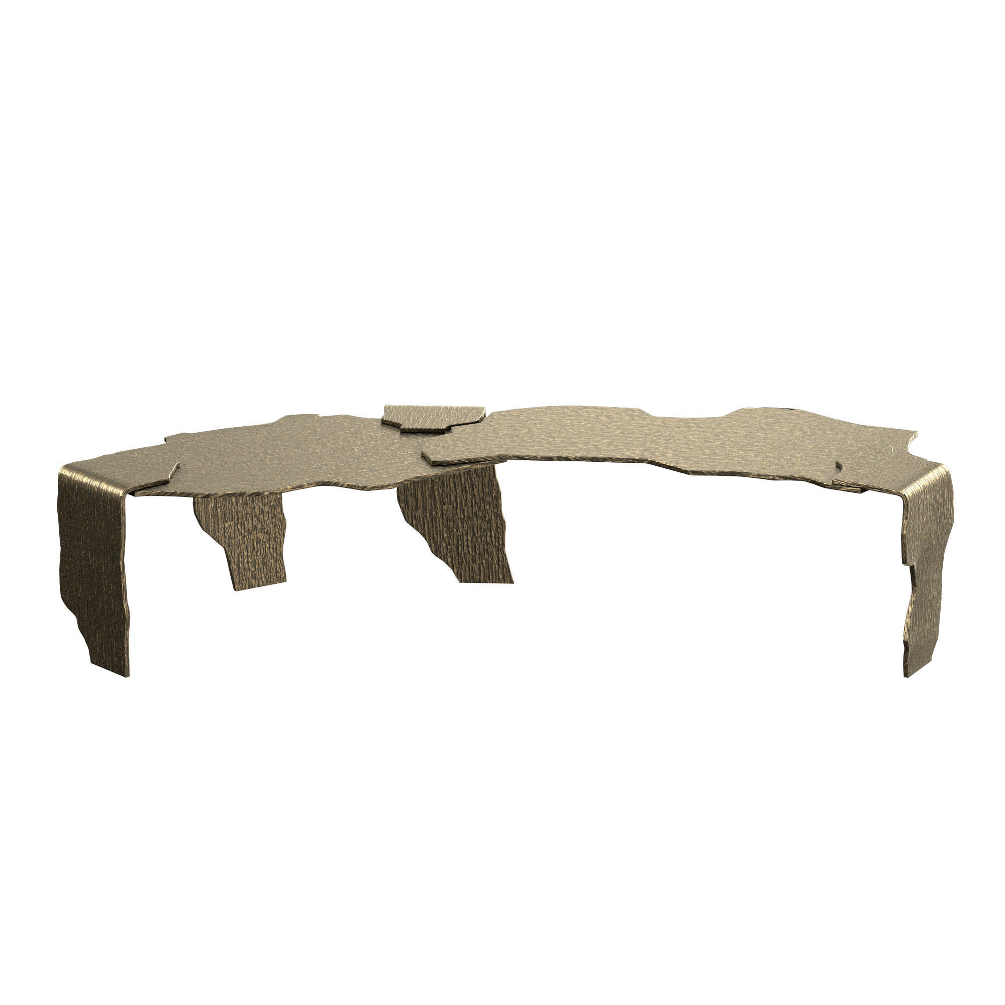Mantle Bench 3D model | CGTrader