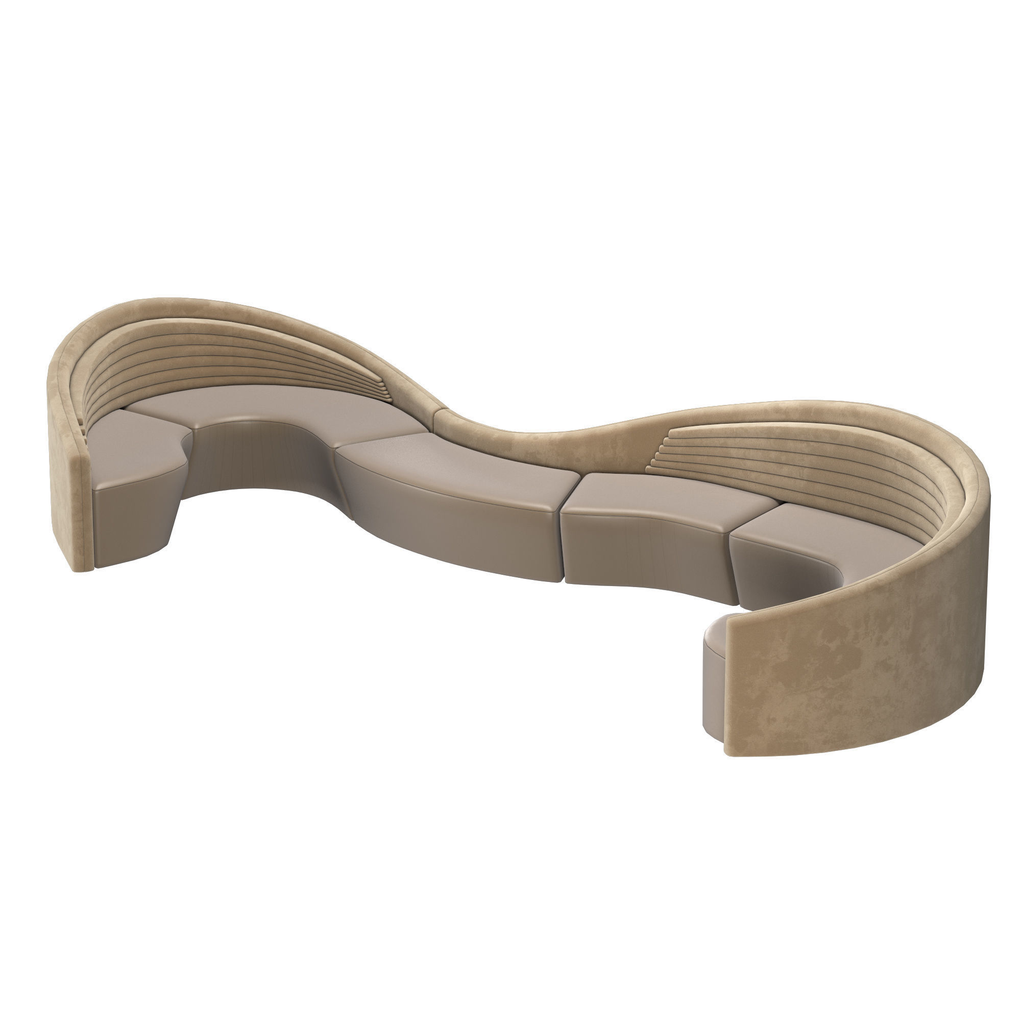 VIP Lounge Lobby sofa 3D model | CGTrader