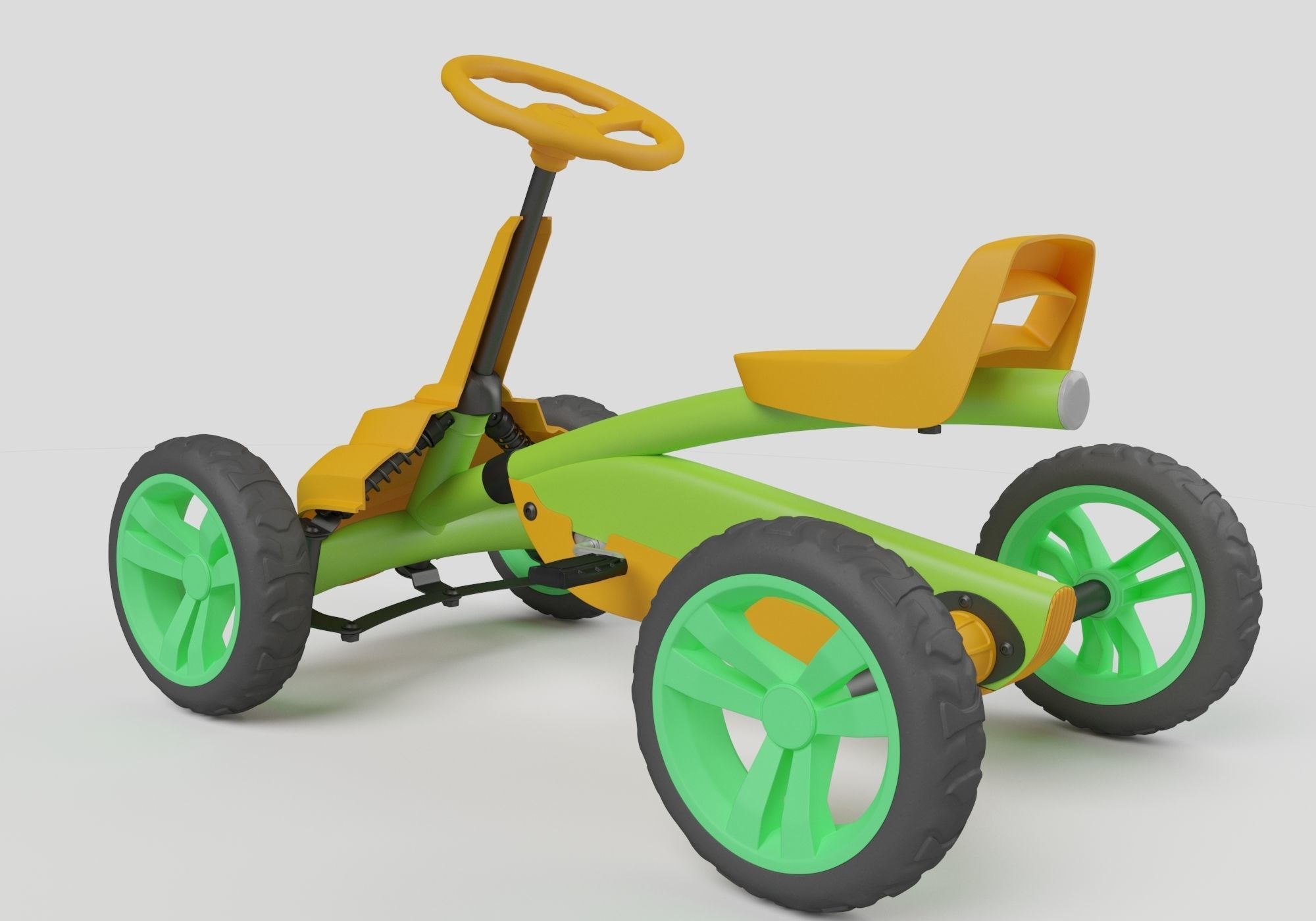 pedal kart design 3D model | CGTrader