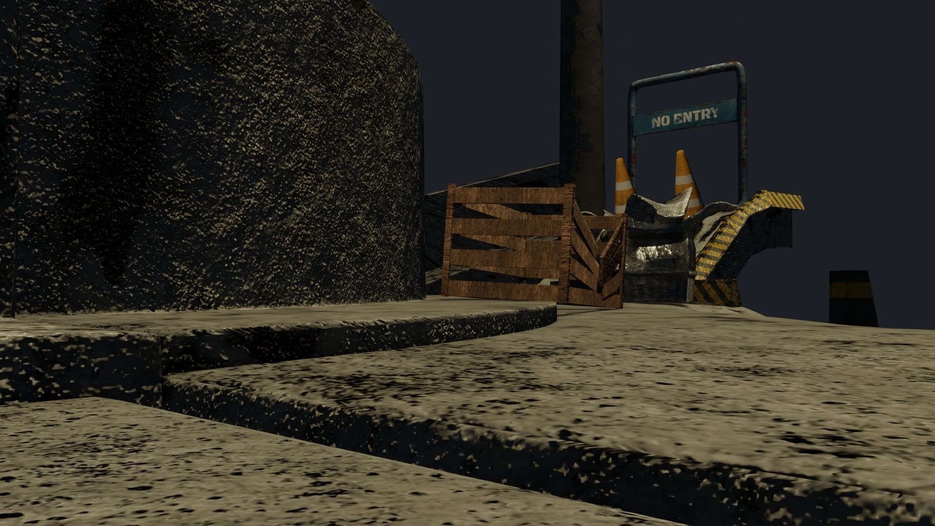 3D model Street Assets 62 Pieces Pack VR / AR / low-poly | CGTrader