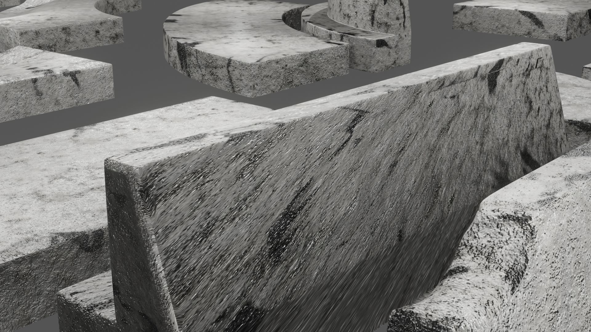 3D model Street Assets 62 Pieces Pack VR / AR / low-poly | CGTrader