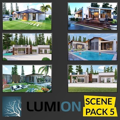 LUMION 12 5 SCENE PACK 5 3D model | CGTrader