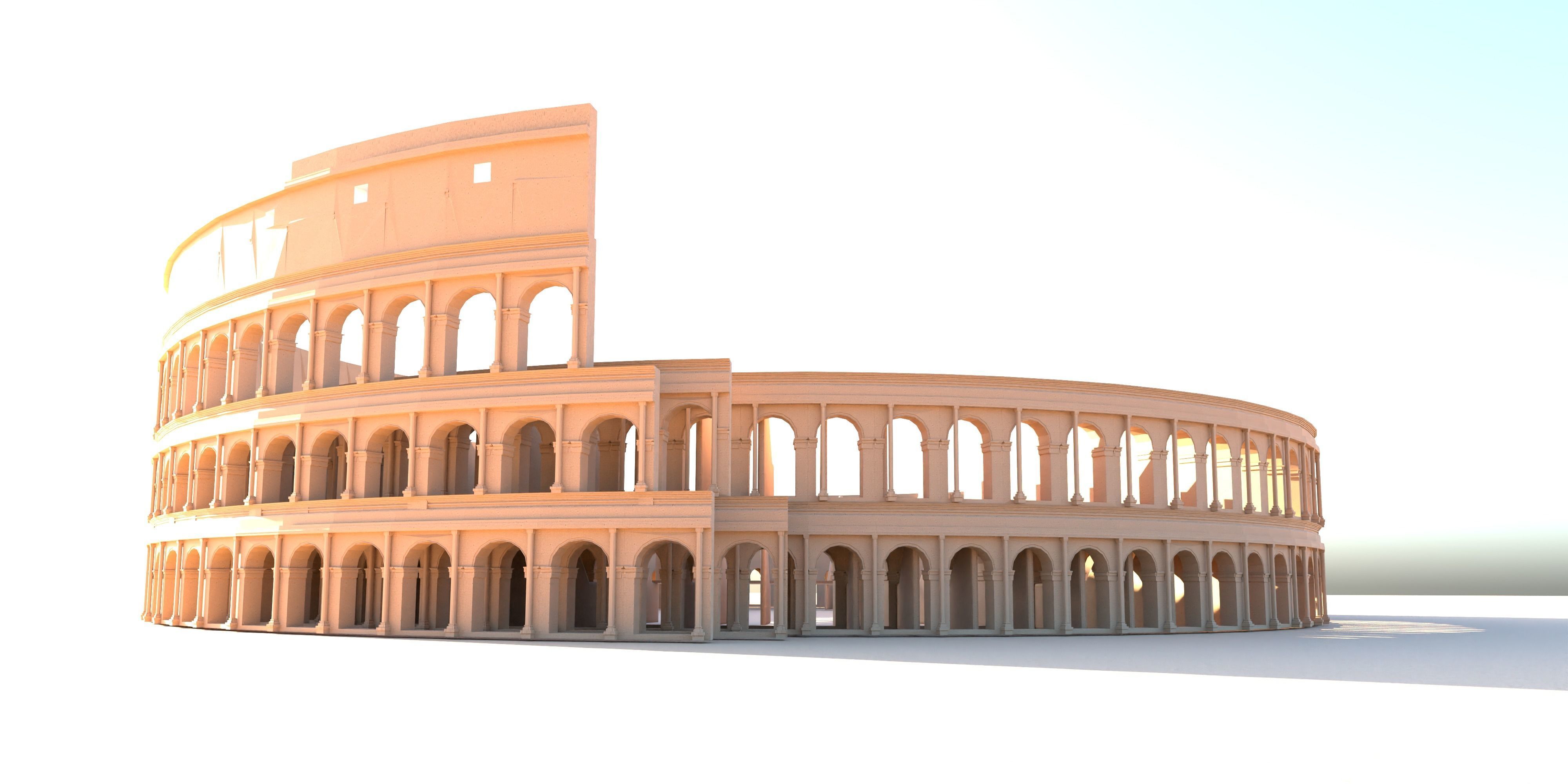 Coliseum 3D Model 3D model | CGTrader