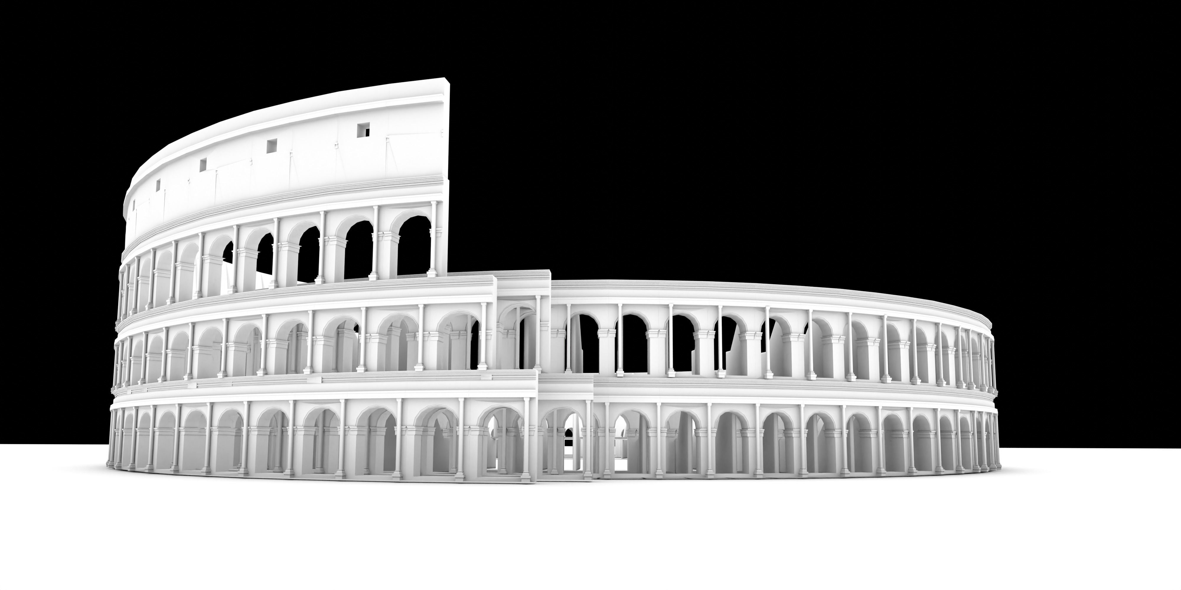 Coliseum 3D Model 3D model | CGTrader
