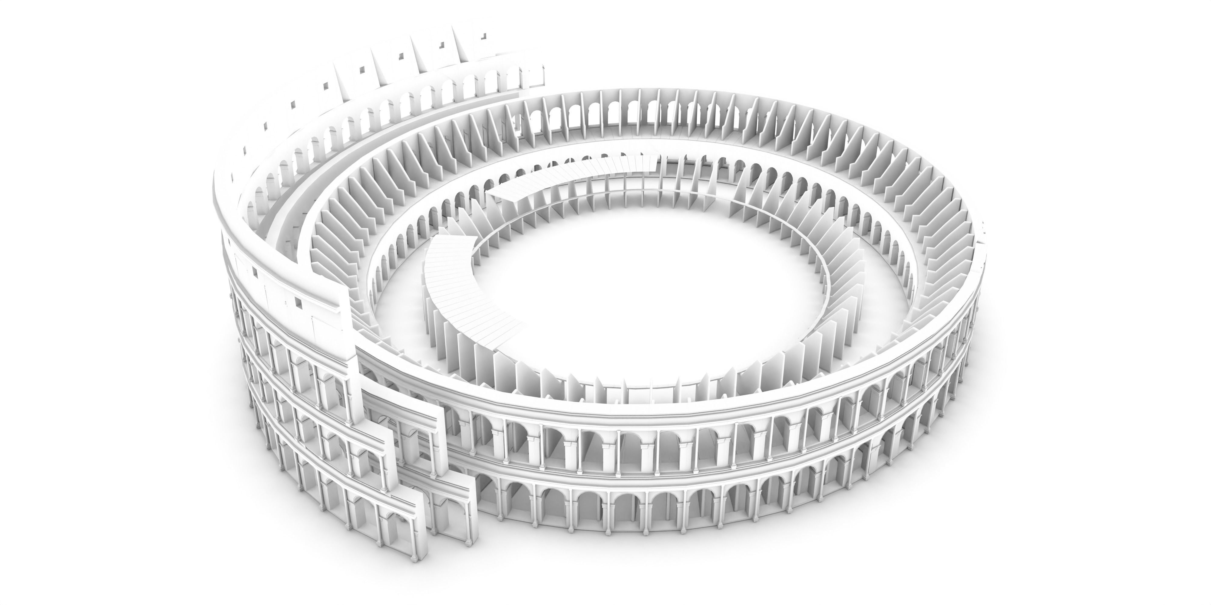 Coliseum 3D Model 3D model | CGTrader