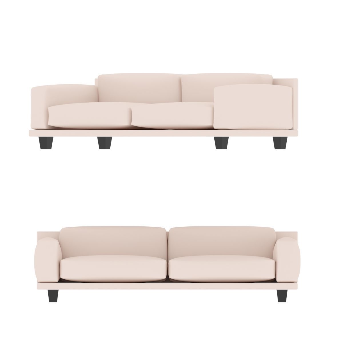 STANDART SOFA 3D model | CGTrader