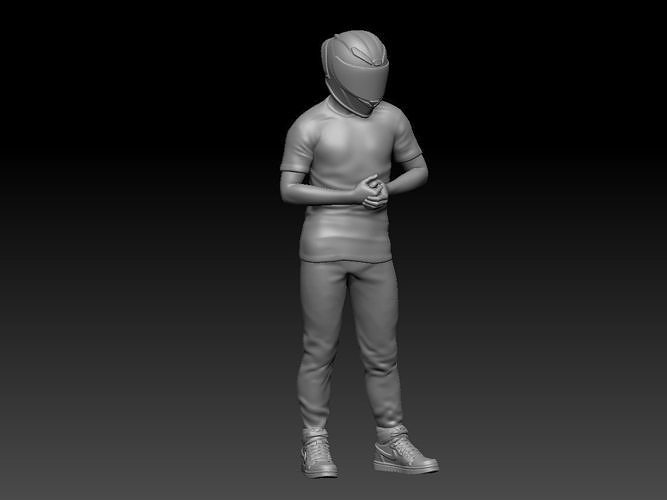 rider style 2 3D model 3D printable | CGTrader
