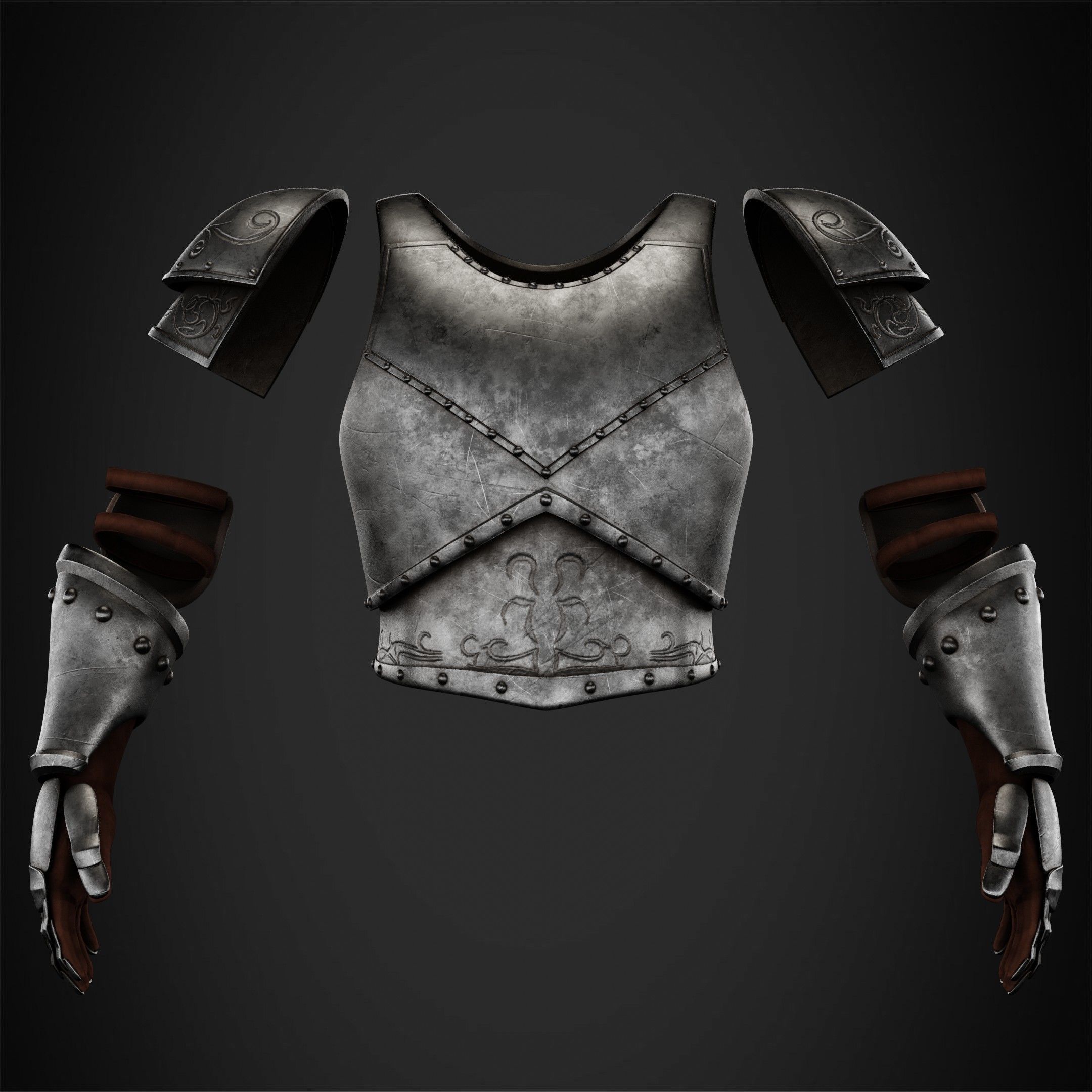 Dark Souls Faraam Armor for Cosplay 3D model 3D printable | CGTrader