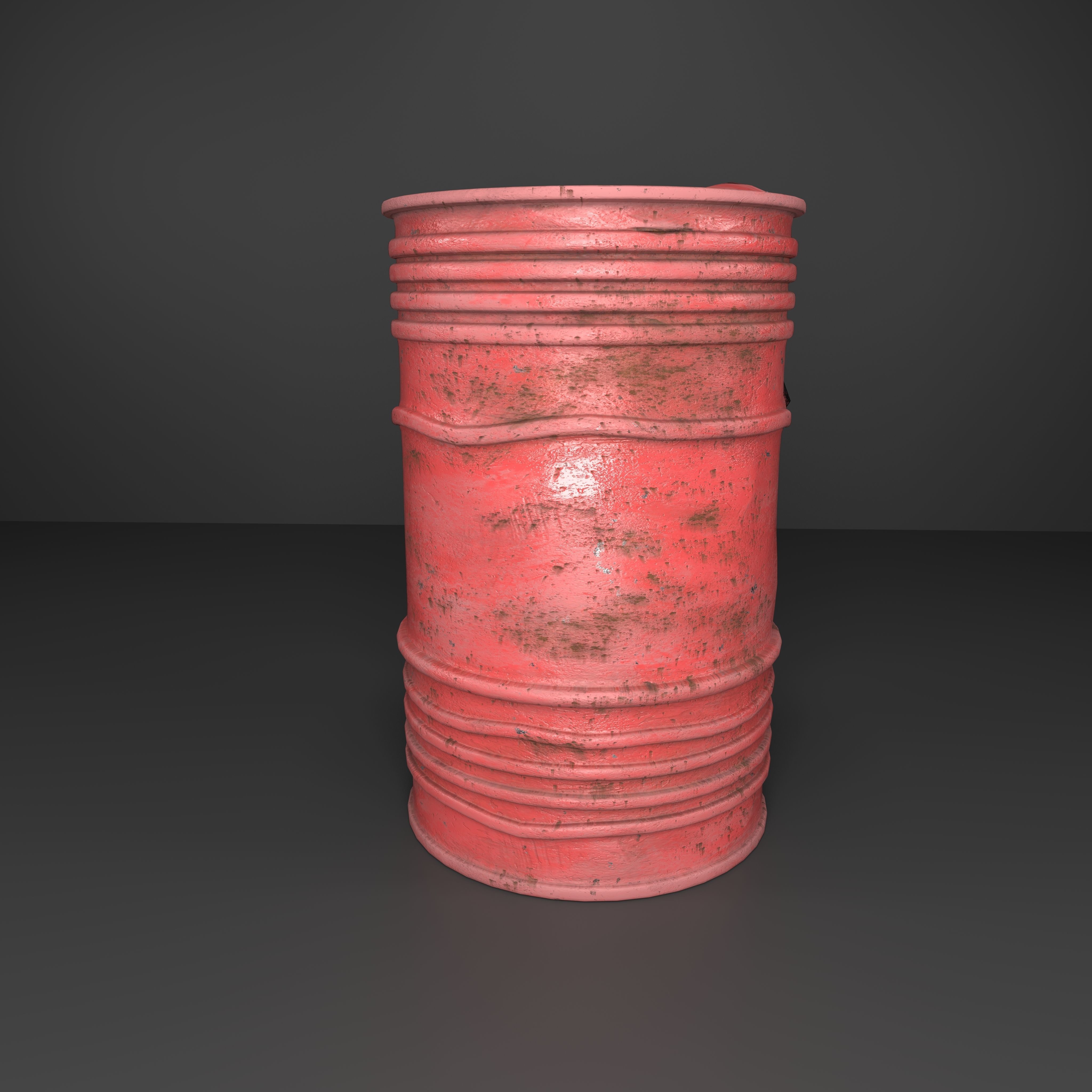 3D model oil dram VR / AR / low-poly | CGTrader
