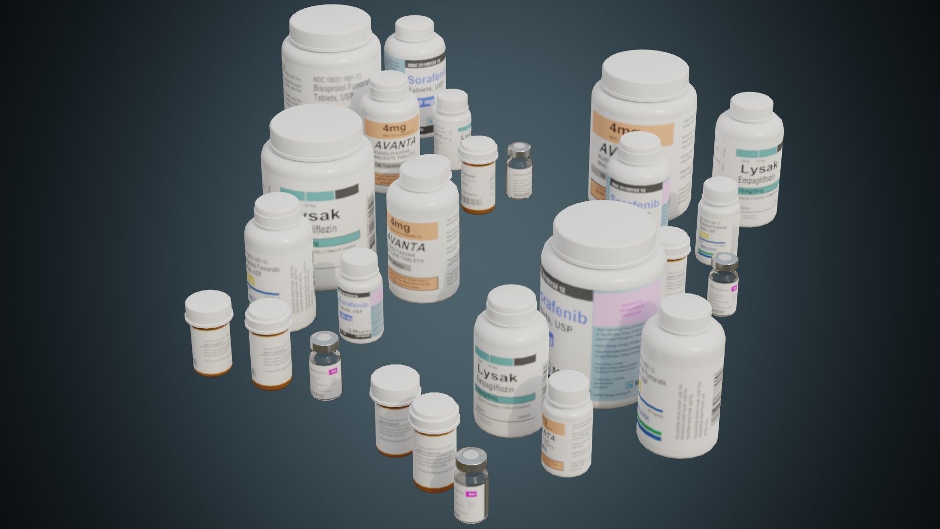 Hospital Props Collection 3A VR / AR / low-poly | CGTrader