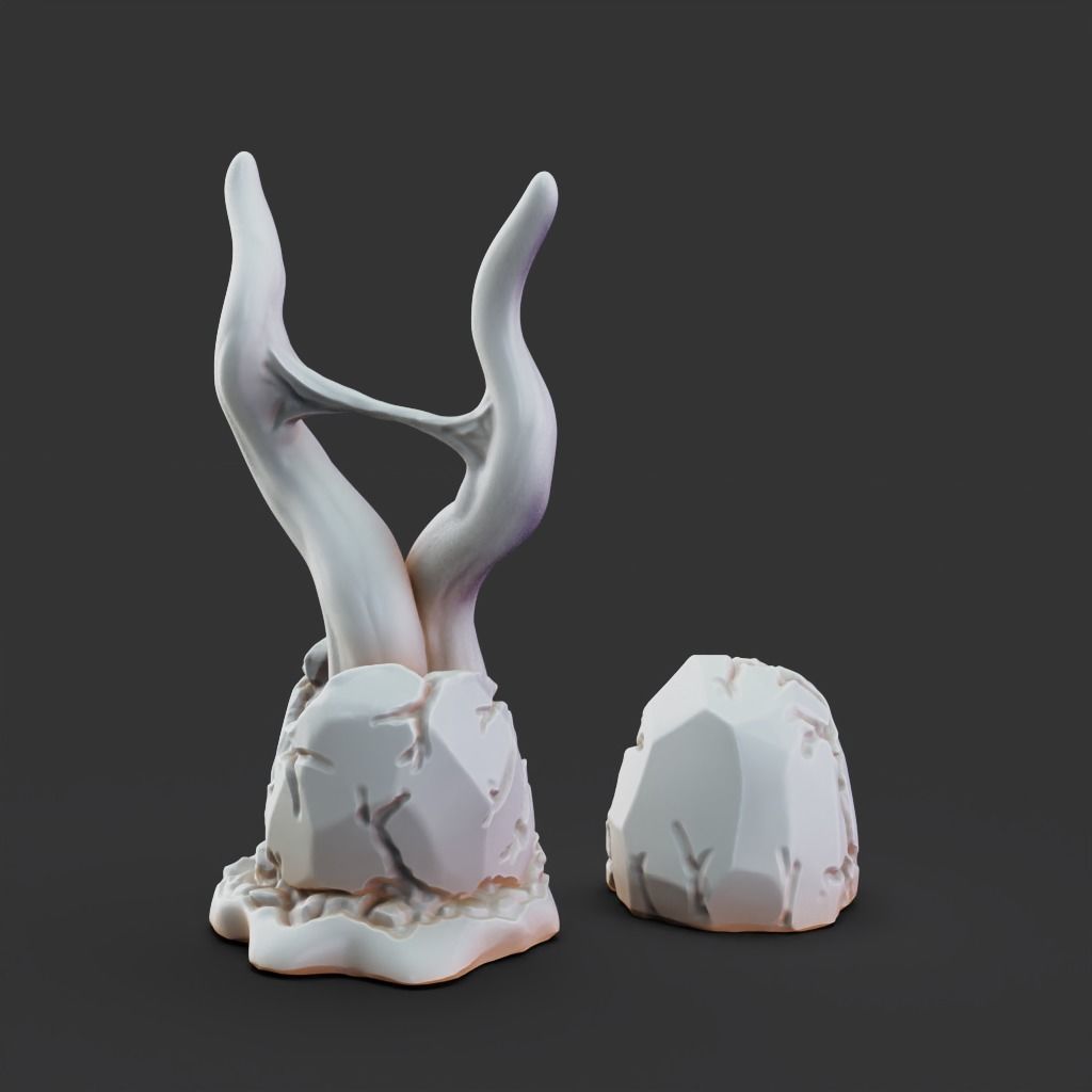 Rock Mimic - 3D Printable TTRPG - PRESUPPORTED - 32mm Scale 3D model 3D ...