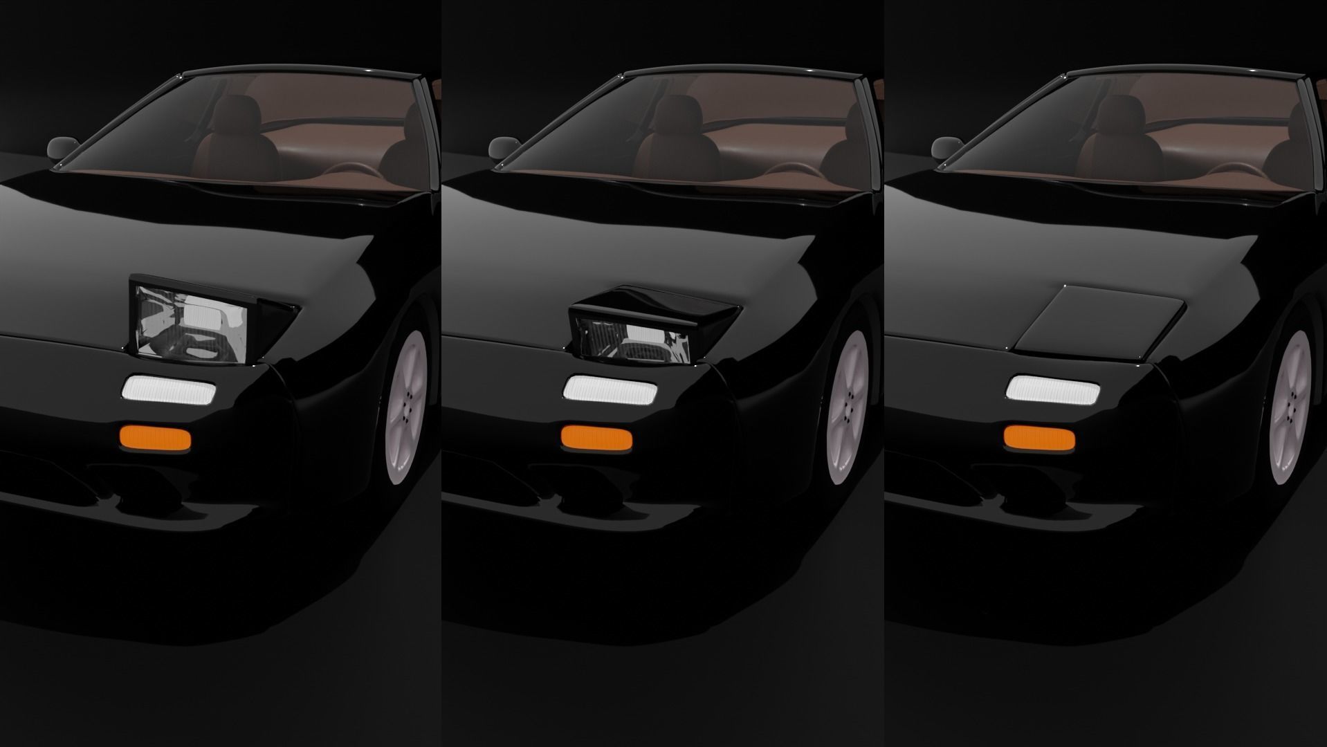 3D model Mazda RX7 FC3S VR / AR / low-poly | CGTrader