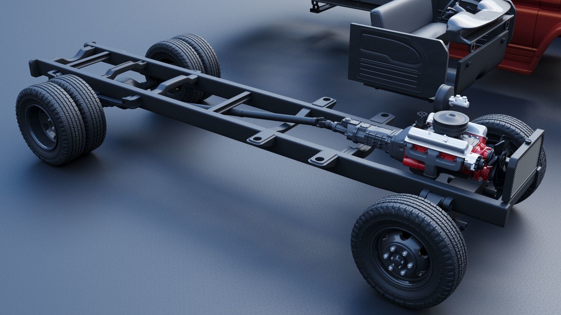 Chevrolet C60 1961 3D model 3D printable | CGTrader