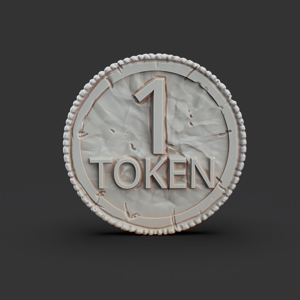 Circus Token - 3D Printable TTRPG - PRESUPPORTED - 32mm Scale 3D model ...