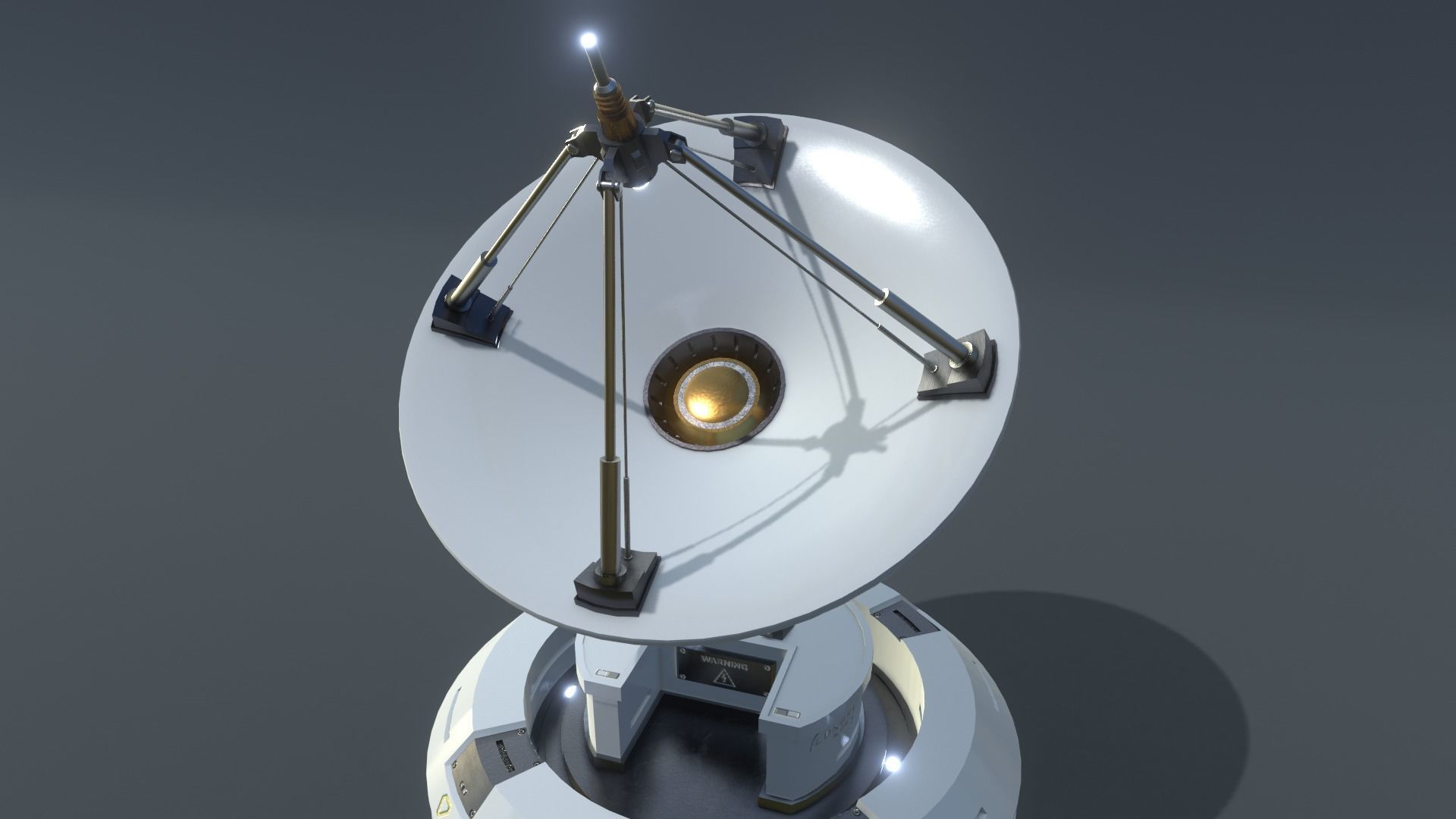 3D model Satellite Dish VR / AR / low-poly | CGTrader