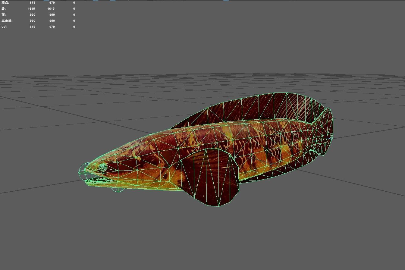 Snakehead 3D model rigged | CGTrader