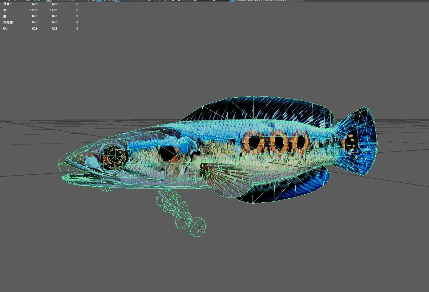 Snakehead 3D model rigged | CGTrader