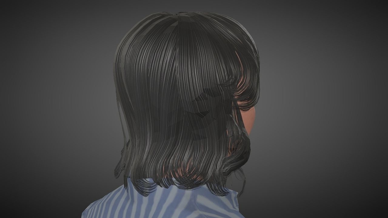 3D model Realistic Female Claire Winston VR / AR / low-poly | CGTrader