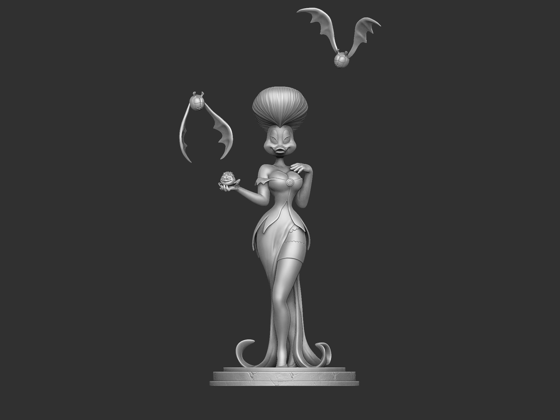 Morgana for 3d print STL 3D model 3D printable | CGTrader