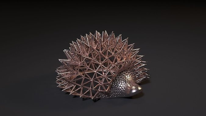 Hedgehog 3D model 3D printable | CGTrader