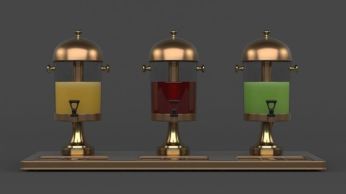 Juice Dispenser 3D model | CGTrader