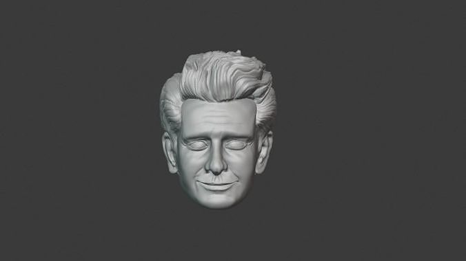 Marvel legands andrew garfield smiling head 3D model 3D printable ...