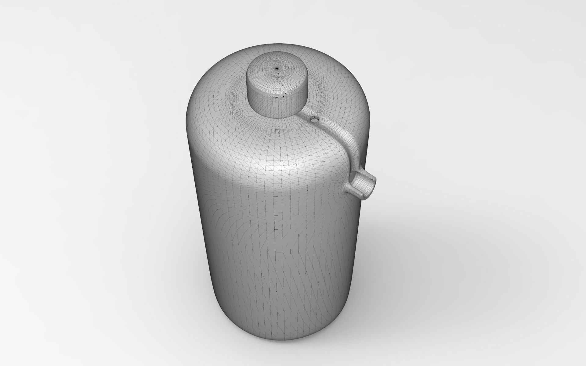 3D model Zimga Oil Jug VR / AR / low-poly | CGTrader