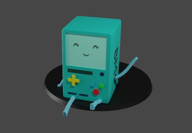 BMO from adventure time 3D model | CGTrader