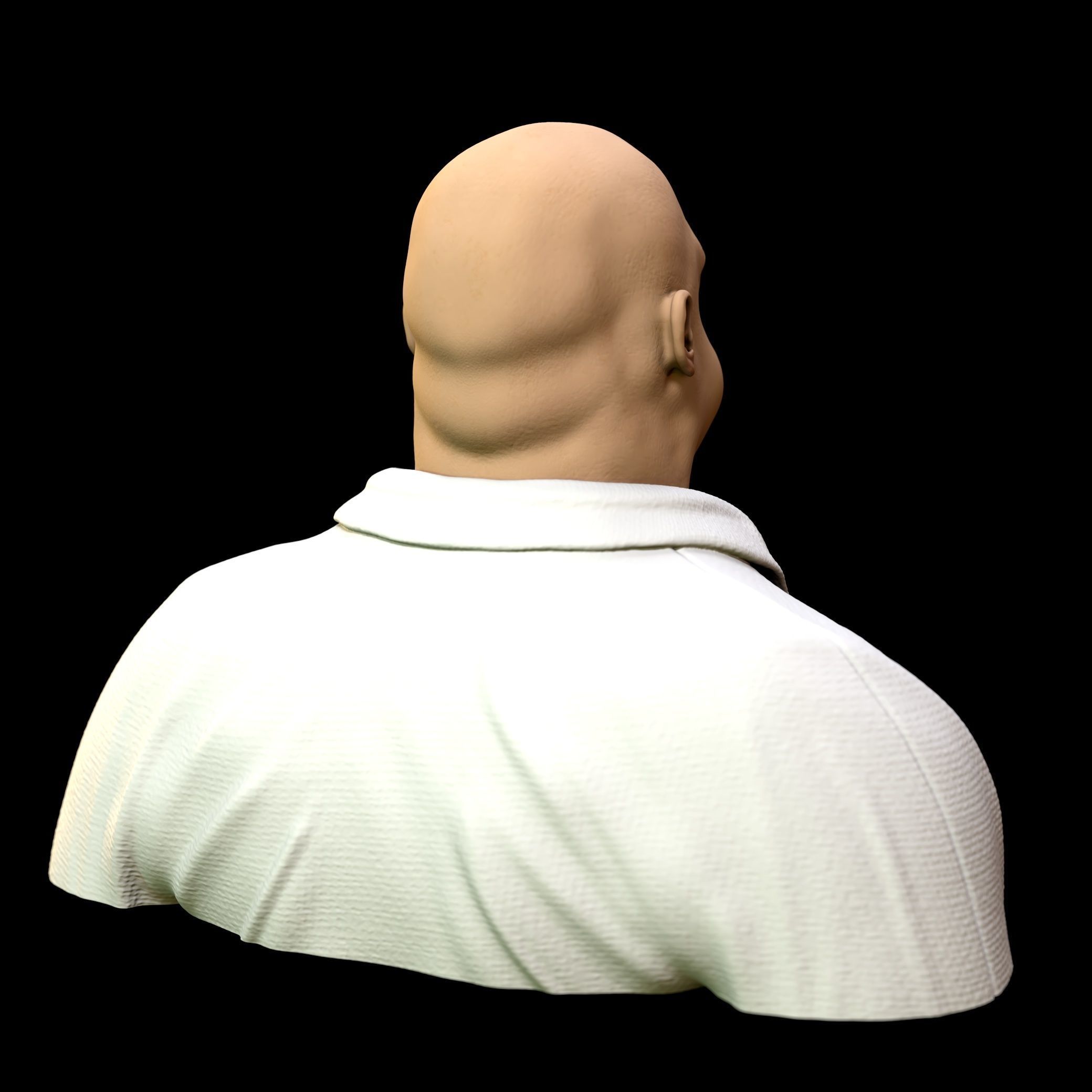 Homer Simpson realistic and humanized 3D model | CGTrader