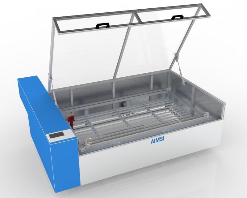CO2 LASER MACHINE 3D model | CGTrader