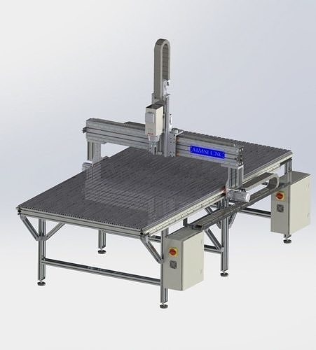 CNC ROUTER MACHINE 3D model | CGTrader