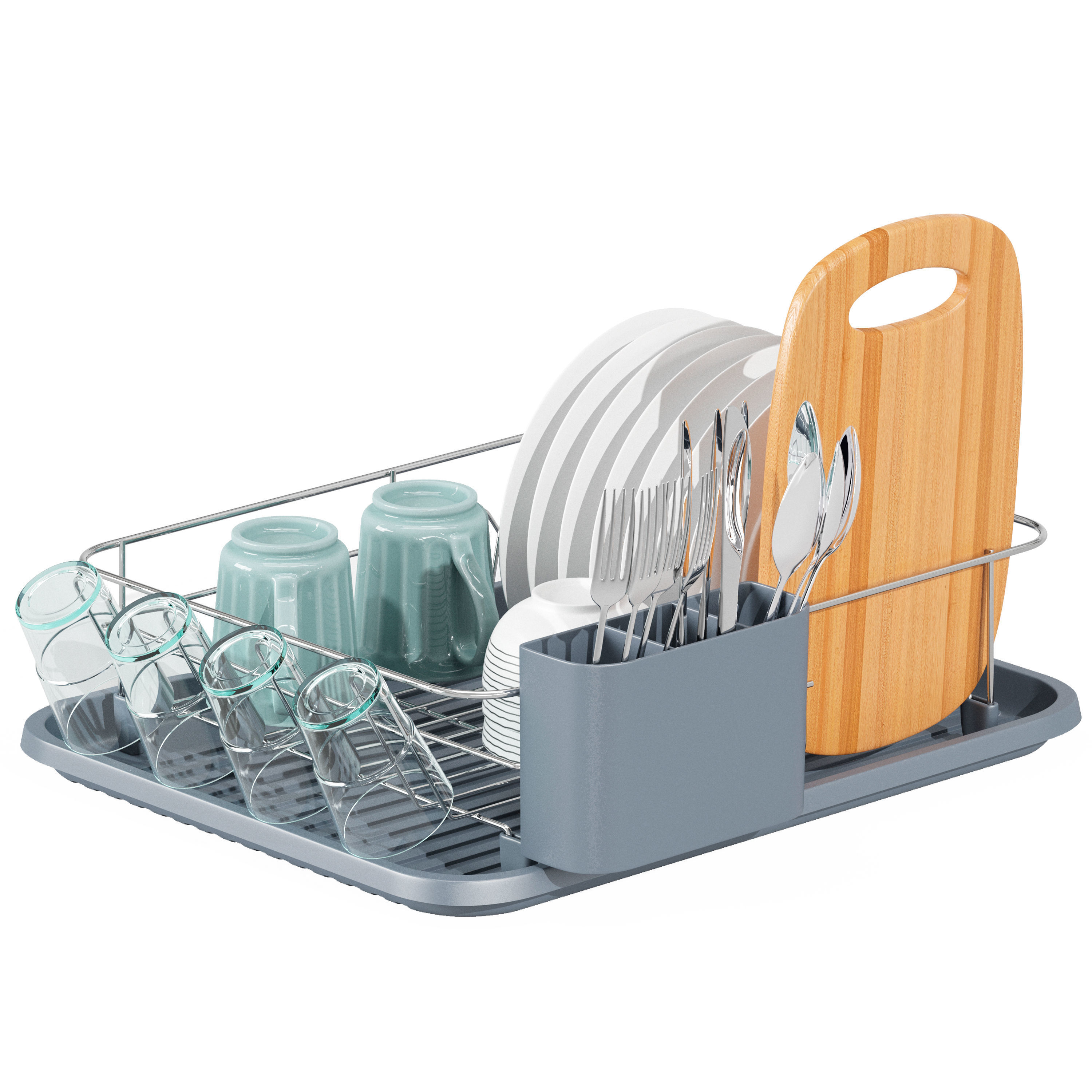 Rubber Dish Rack 3D model | CGTrader