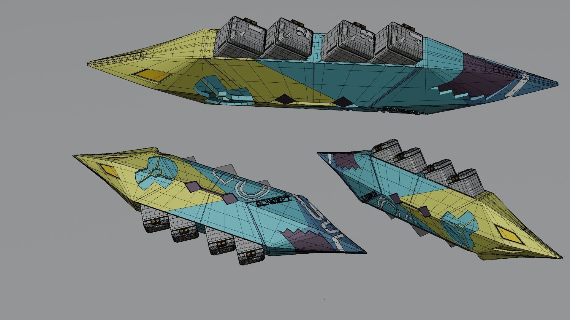 Sci fi prop 3D model | CGTrader