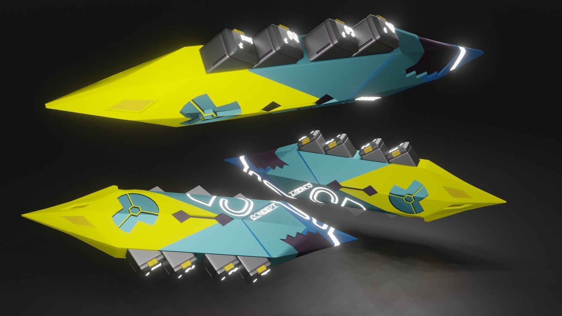 Sci fi prop 3D model | CGTrader