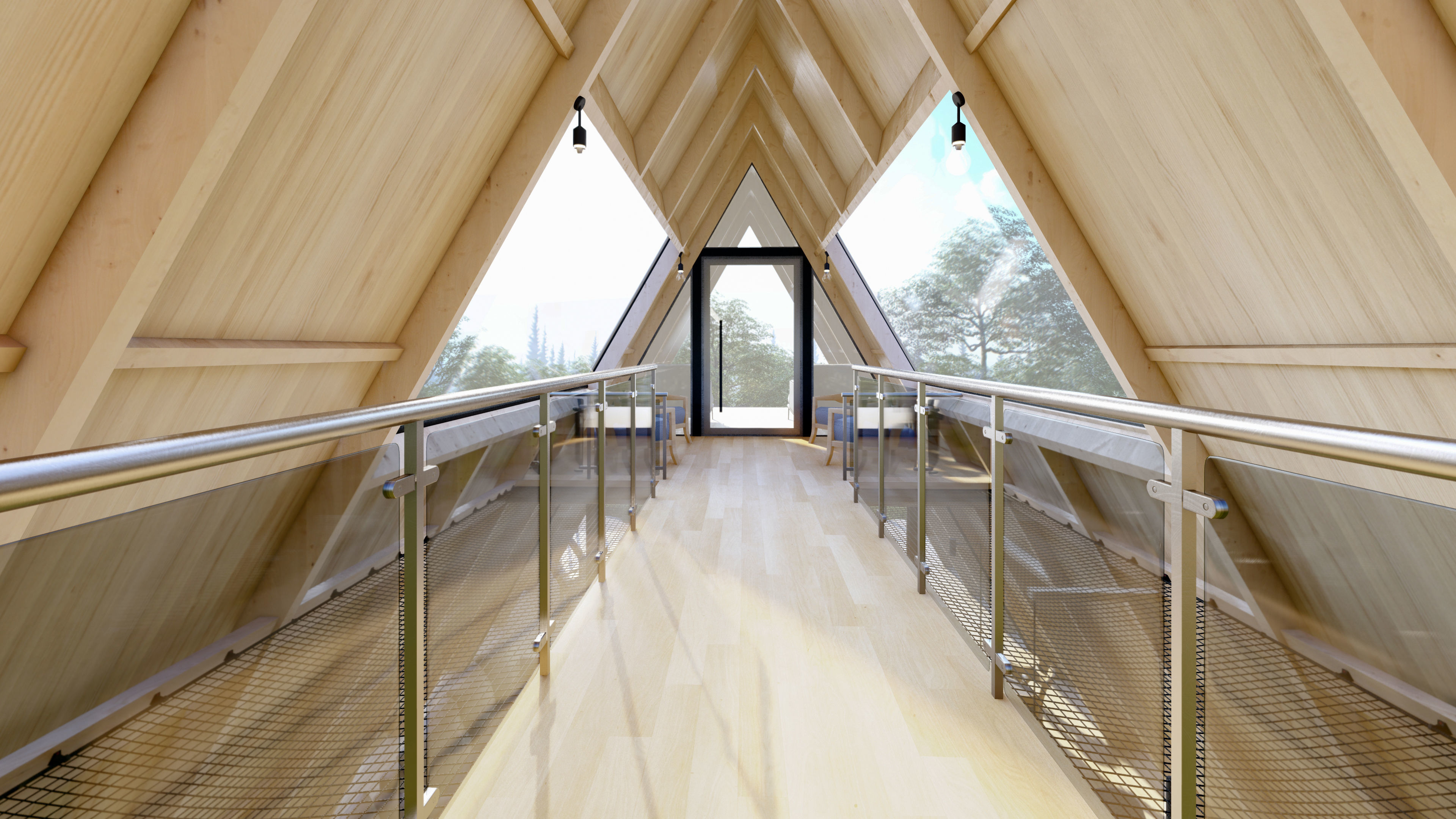 Double A - Frame House 3D model | CGTrader