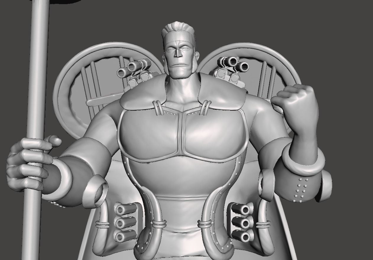 Don Krieg 3D Model 3D model 3D printable | CGTrader