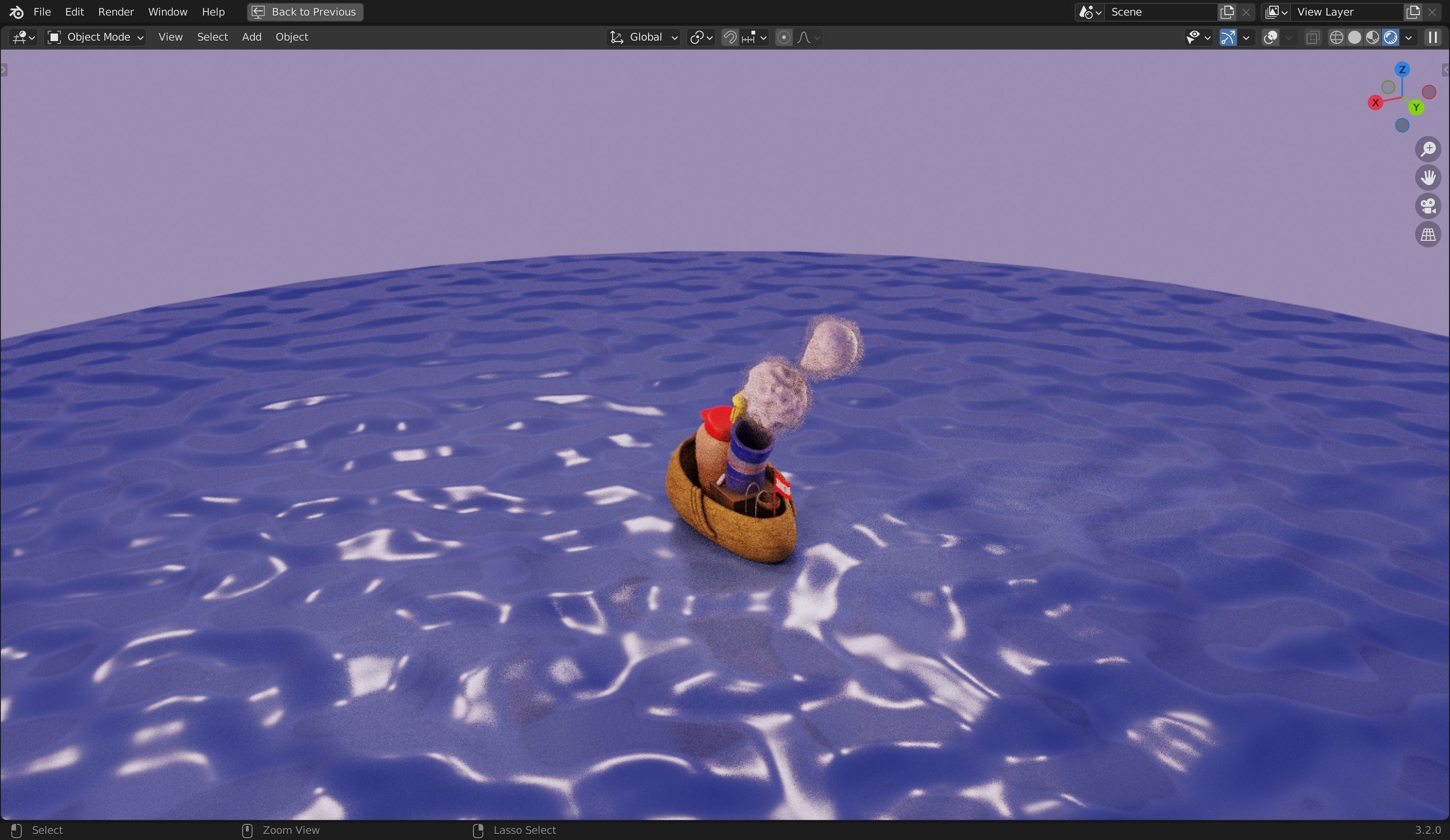 Little Toot 3D Model Base on 1939 children picture book 3D model | CGTrader