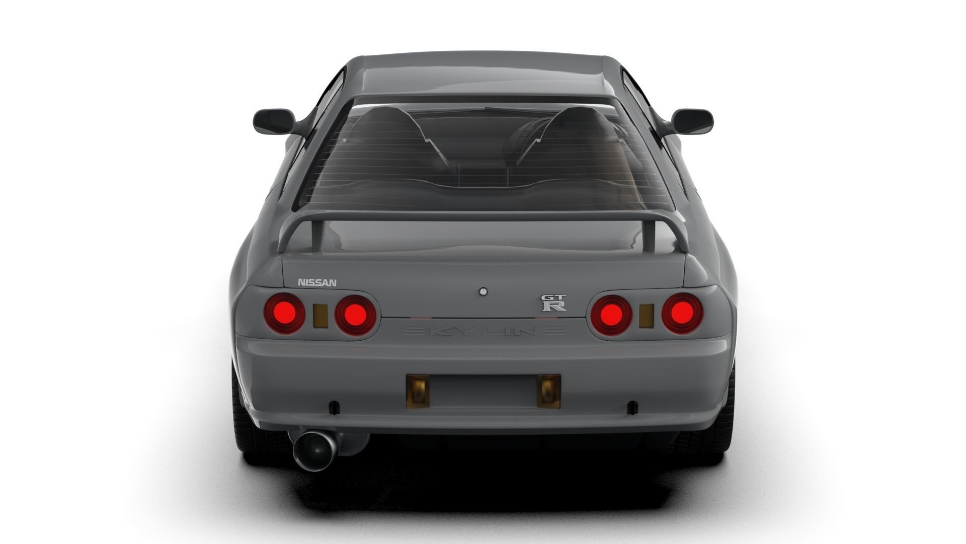 Nissan Skyline GTR R32 3D model | CGTrader