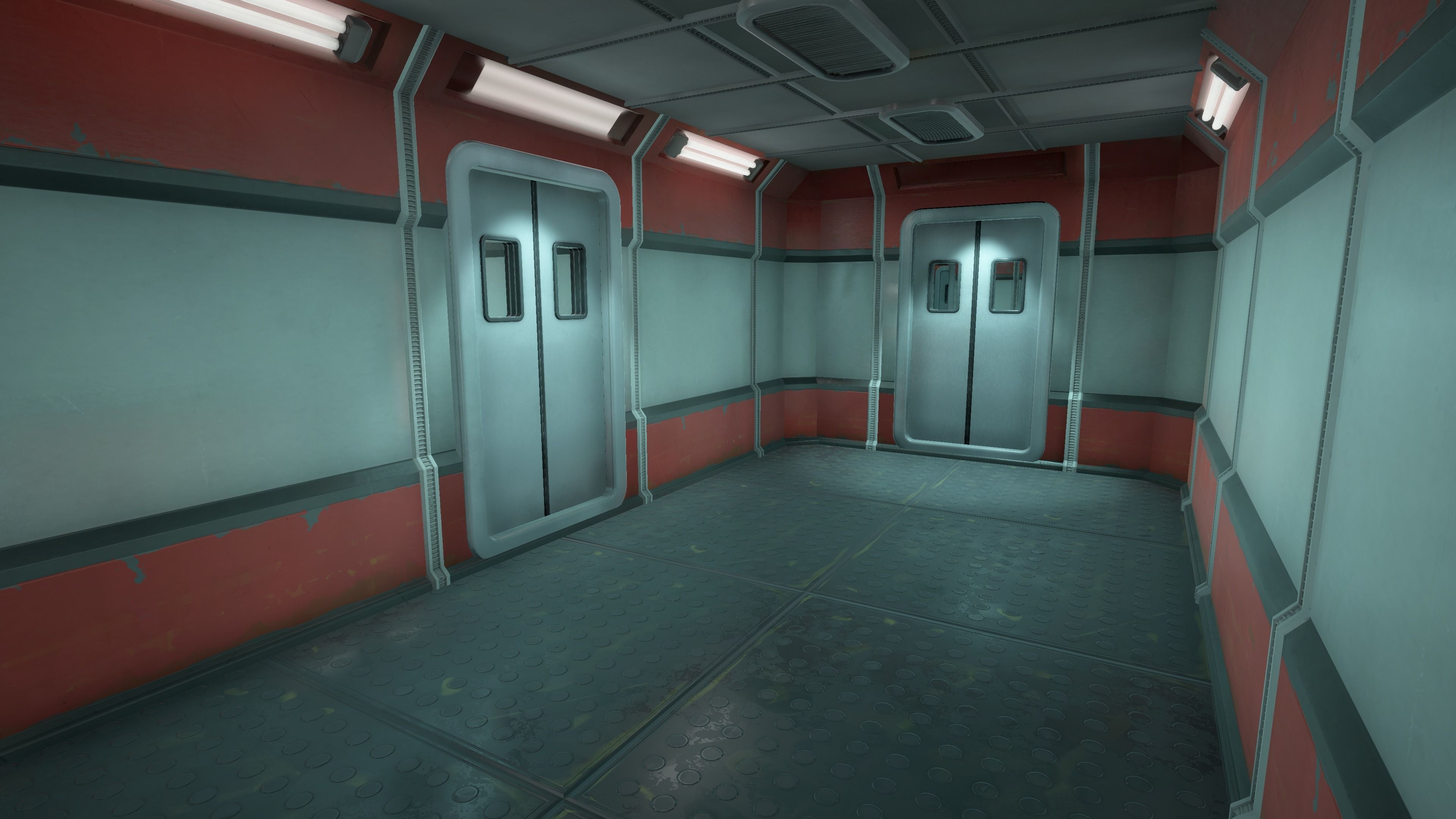 3D model Modern Sci-Fi Modular Laboratory VR / AR / low-poly | CGTrader