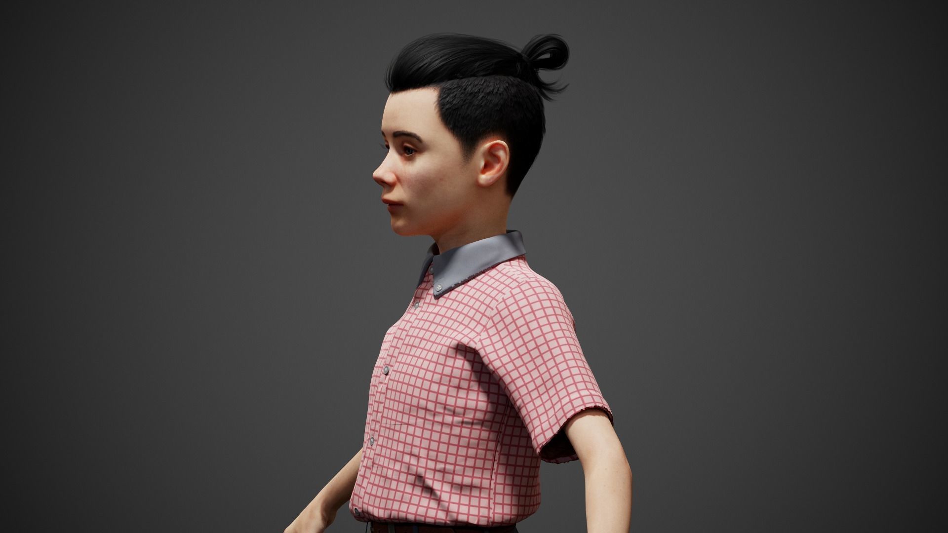 3D model School Boy VR / AR / low-poly | CGTrader