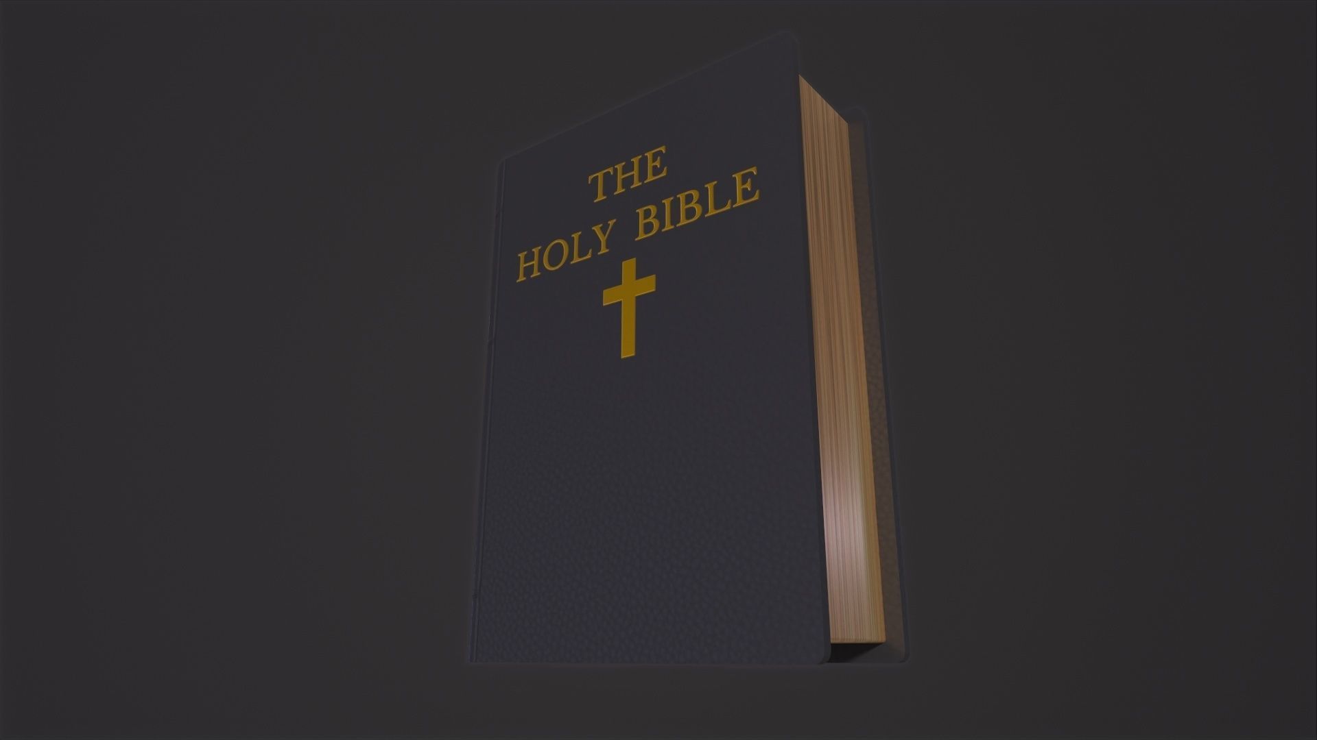 3D model The Holy Bible 3D Model VR / AR / low-poly | CGTrader