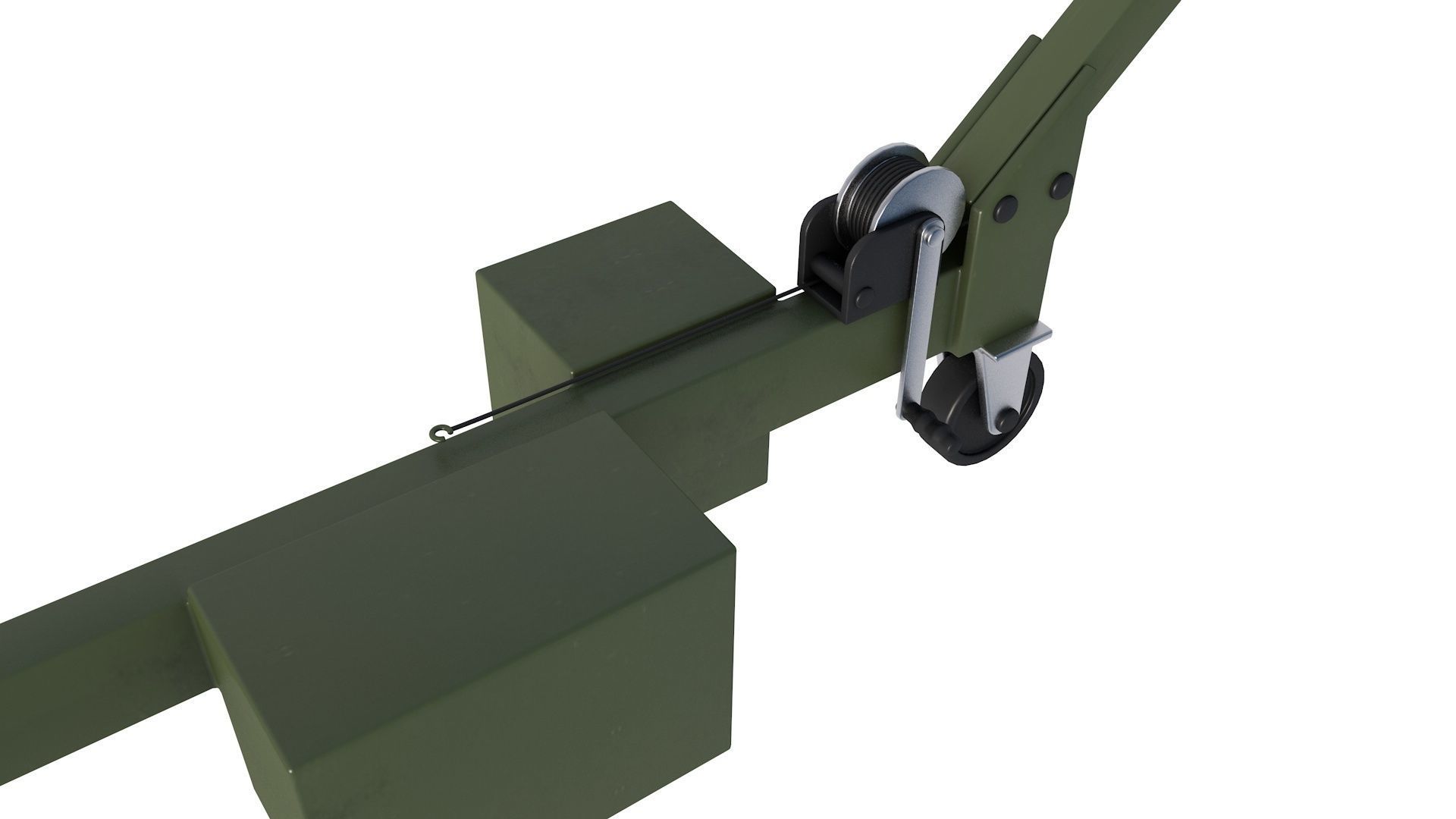 Light Aircraft Towbar 3D model | CGTrader