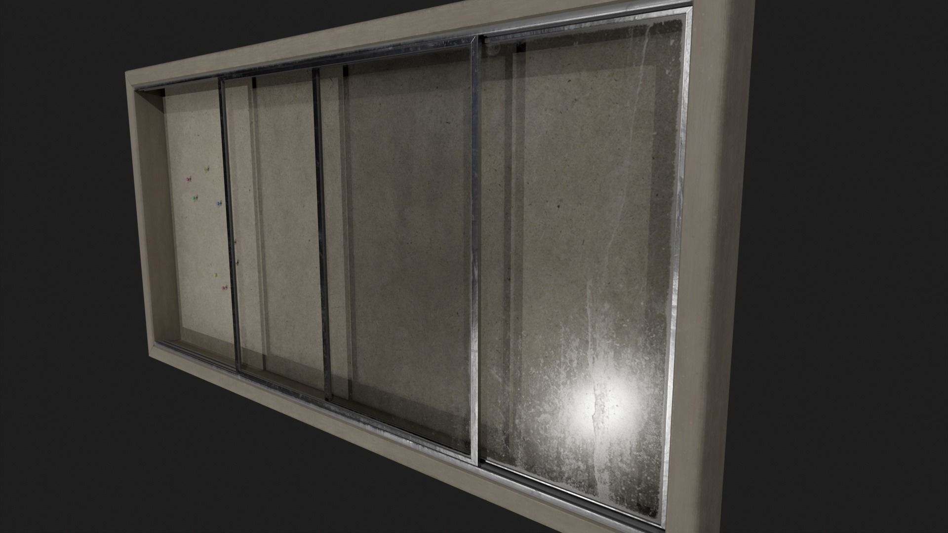 Announcement Panel free VR / AR / low-poly 3D model | CGTrader