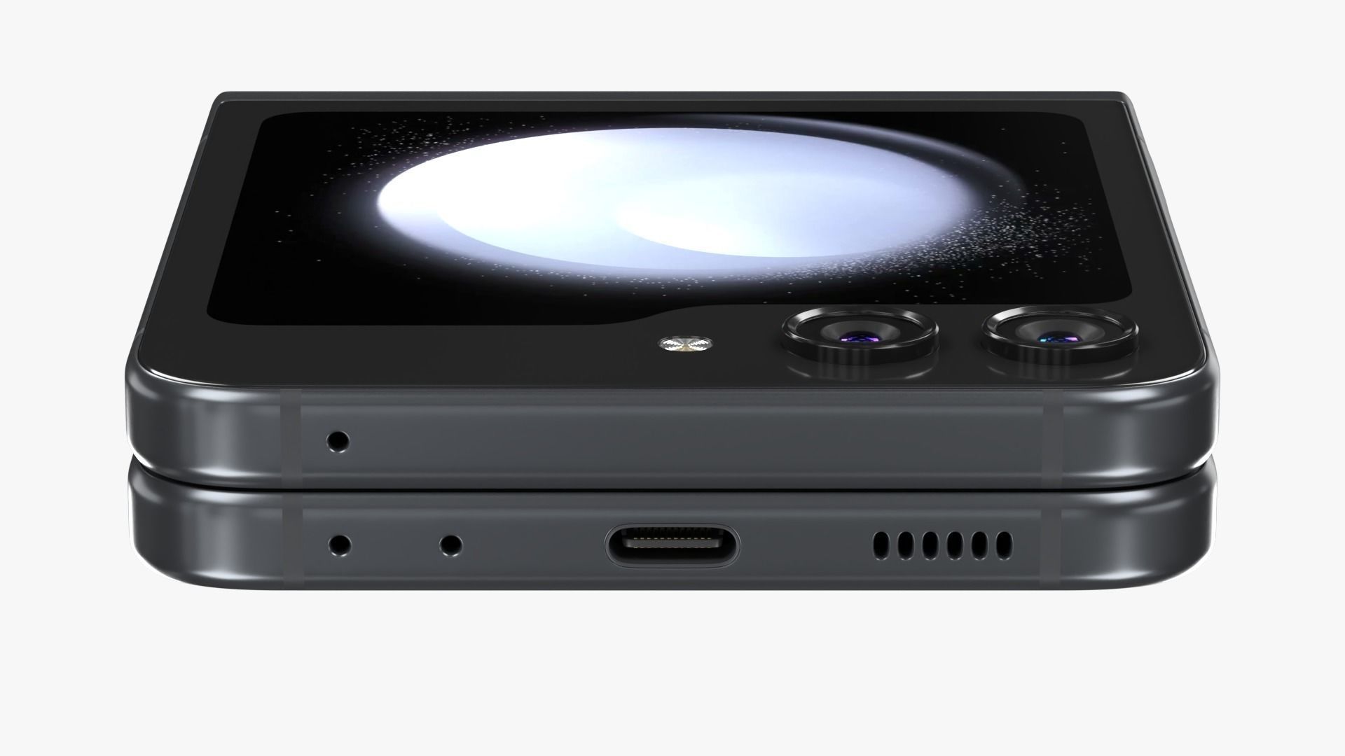 3D model Samsung Galaxy Z Flip 5 Graphite VR / AR / low-poly | CGTrader