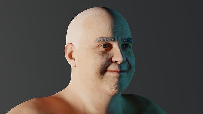 Realistic Male - Hardman 3D model rigged | CGTrader