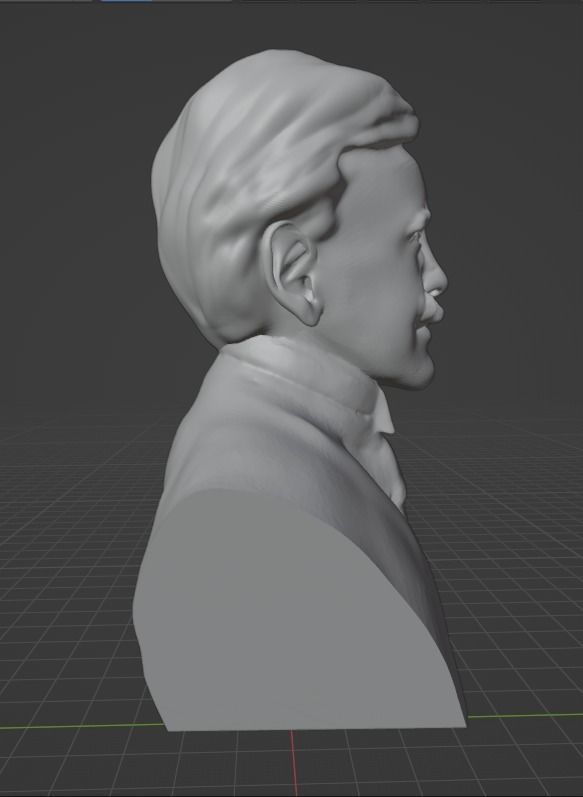 O Henry 3D model 3D printable | CGTrader