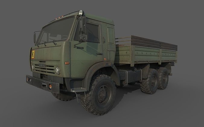 kamaz 5350 3D model | CGTrader